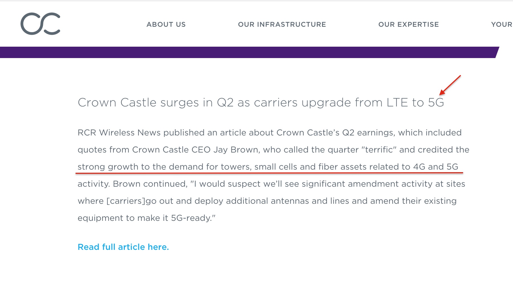 Crown Castle 5G – Wrench in the Gears